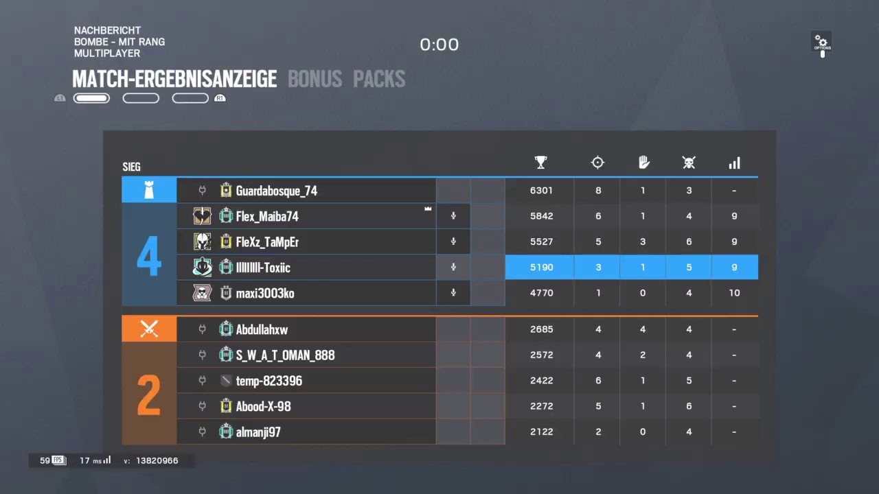 PS4|MNK first time R6s - YouTube