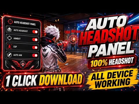 Free Fire Panel Mobile 🔥 FF Antiban Panel OB54 | Free Fire Hack New 😈 FF Injector 2026 | FF Panel