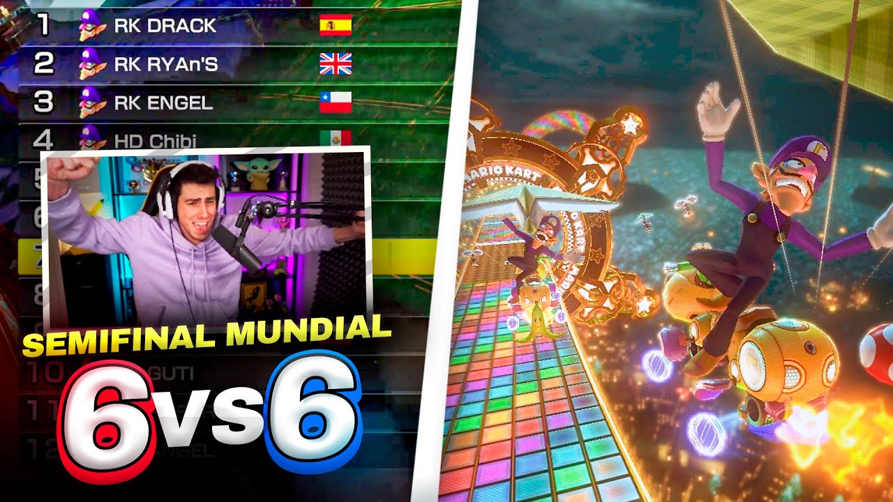 ¿Podemos llegar a LA GRAN FINAL INTERNACIONAL de MARIO KART? 😳 | RK vs ...