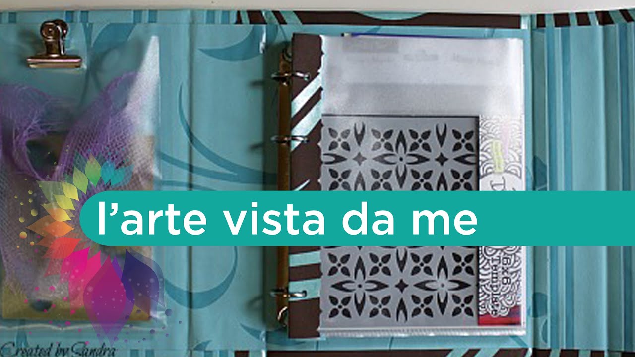 Raccoglitore porta templates/stencil Tutorial - Conservare i materiali ...