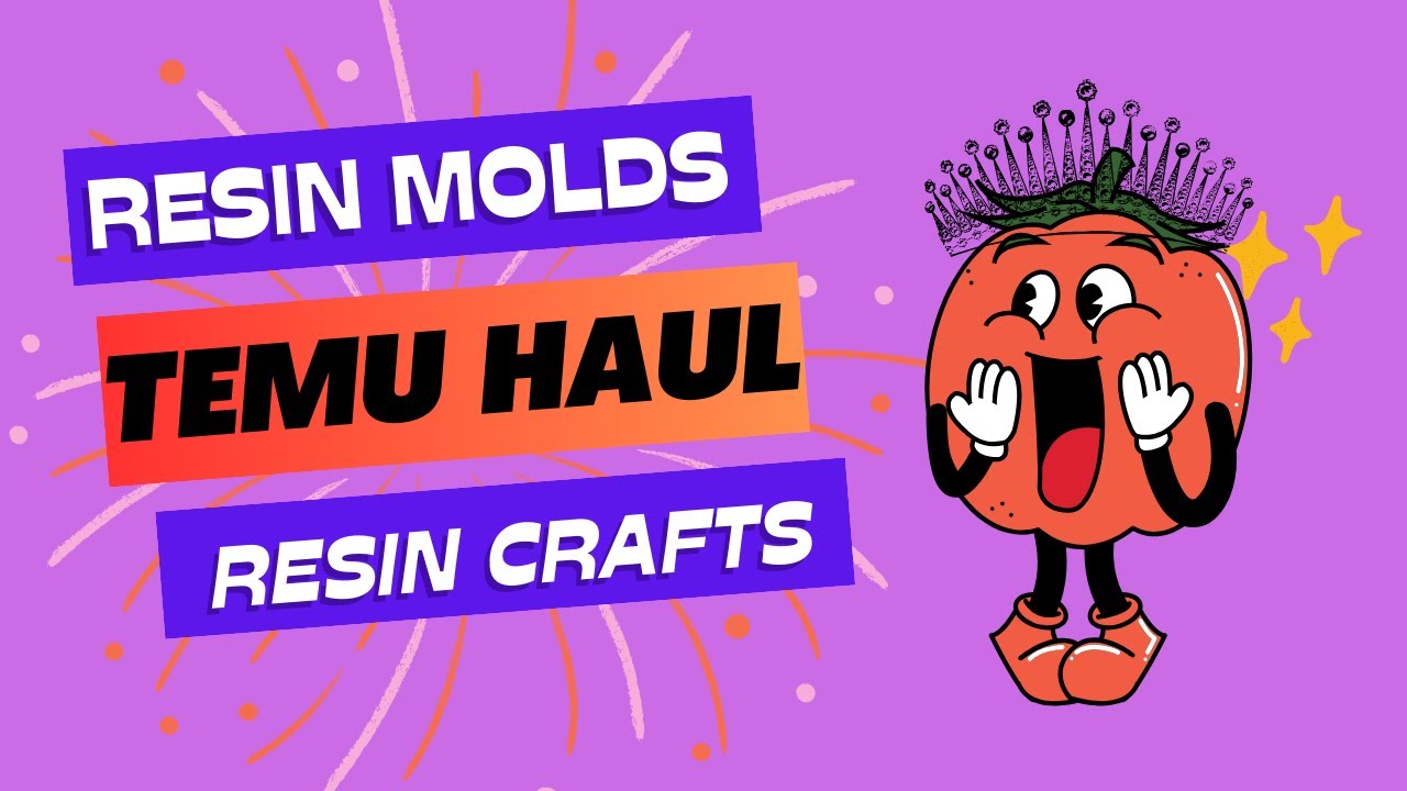 62- TEMU HAUL RESIN MOLDS AND MORE! CRAFTS - YouTube