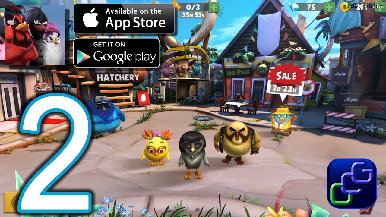 Angry Birds Evolution Android iOS Walkthrough - Part 2 - Chapter 2 - YouTube