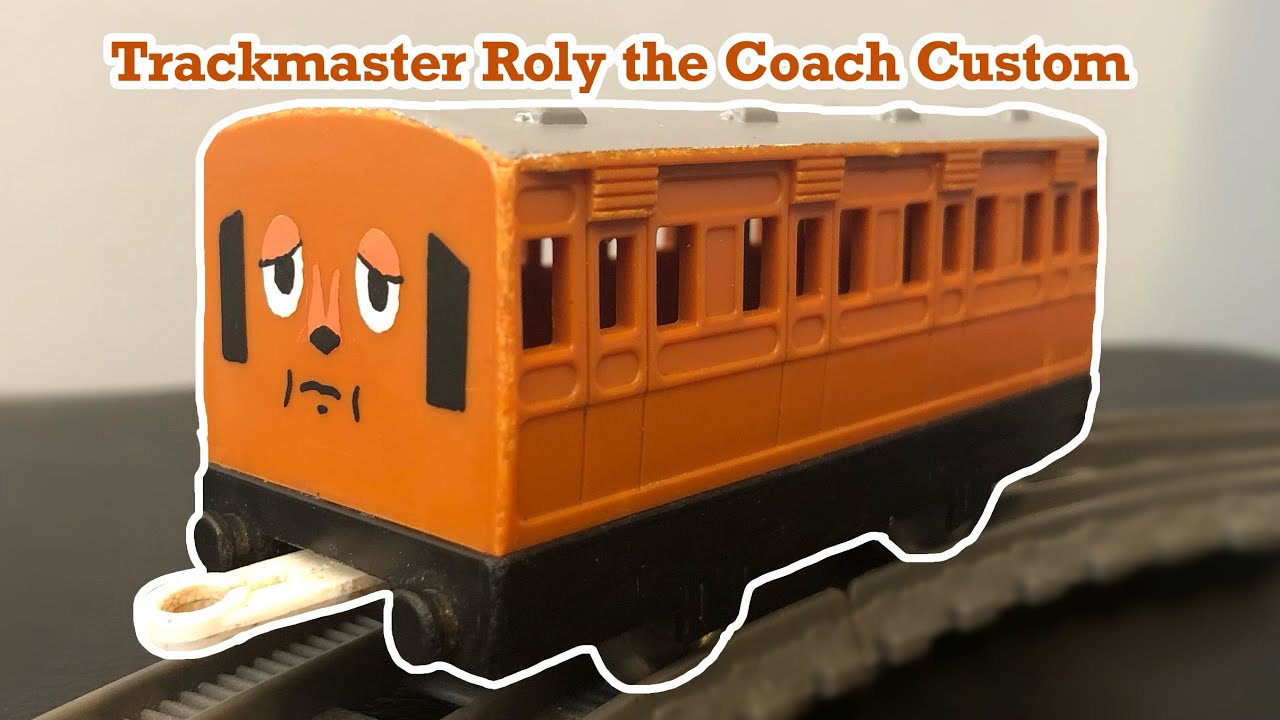 Trackmaster Roly the Coach custom - YouTube