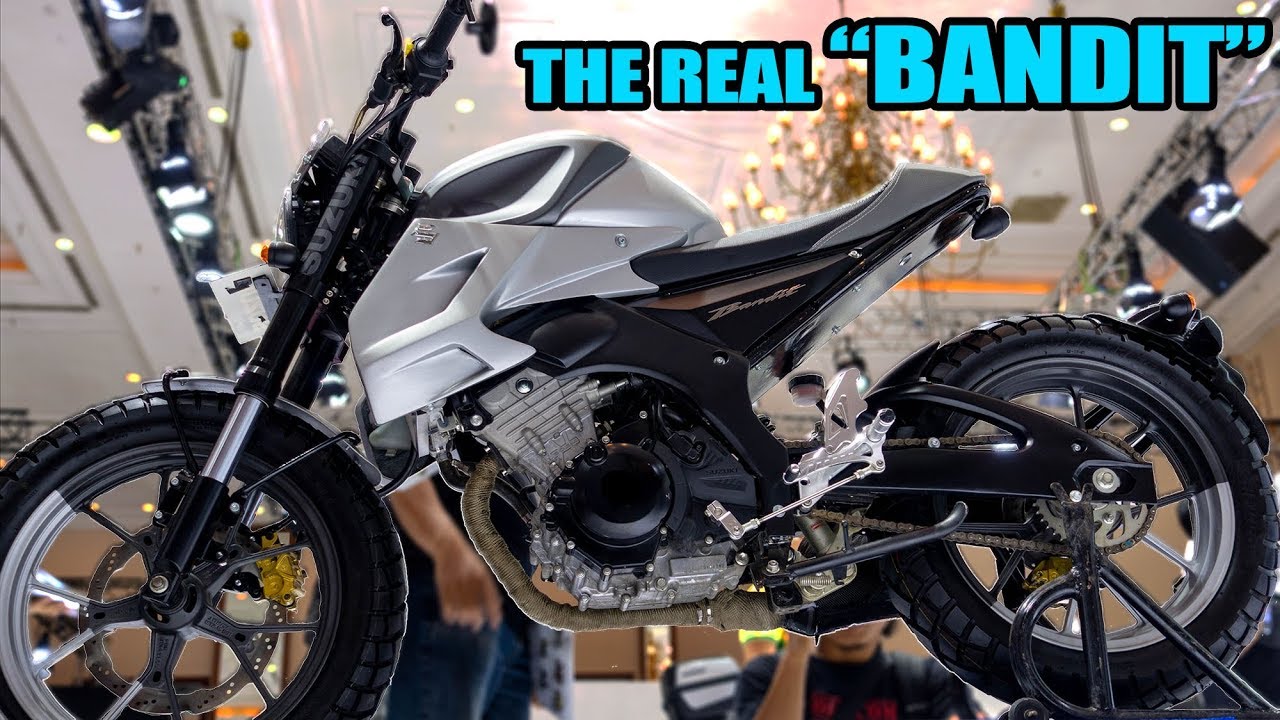 Modifikasi Suzuki GSX150 Bandit Neo Scrambler | Custom Corner - YouTube