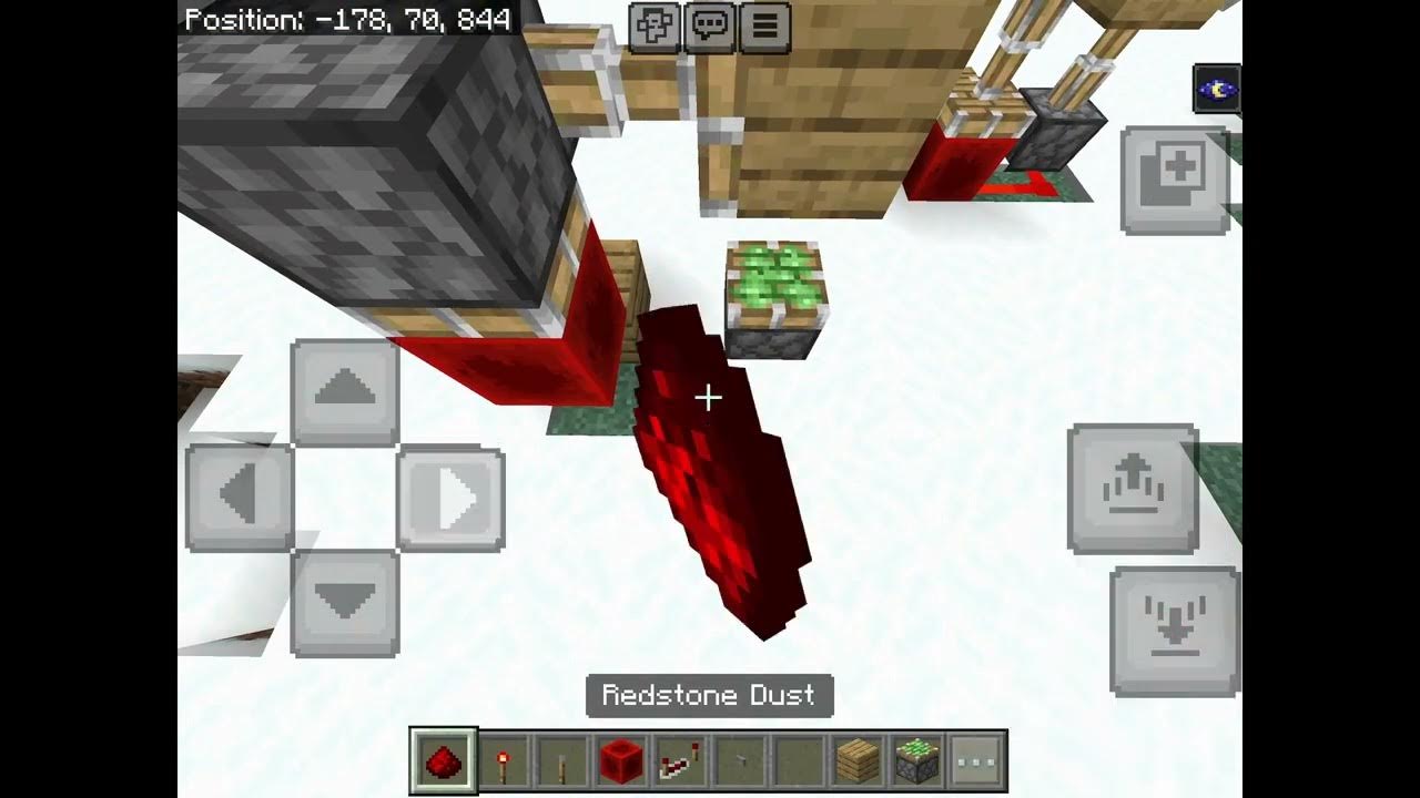 How To Make A Vertical/Horizontal Block Switcher In Minecraft Bedrock Edition - YouTube