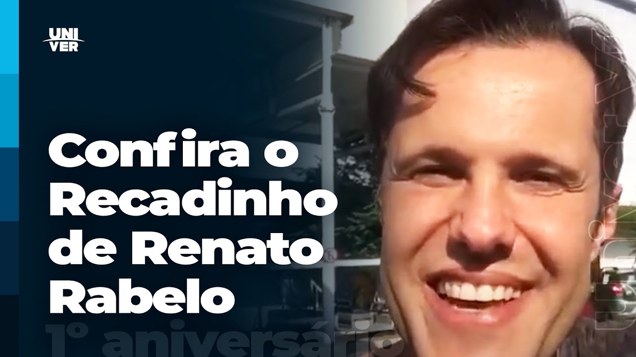 Recado de Renato Rabelo | Aniversário Univer Video - YouTube