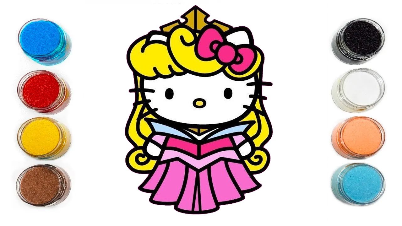 Extreme makeover! Hello Kitty Becomes a Disney Princess Aurora DIY ...