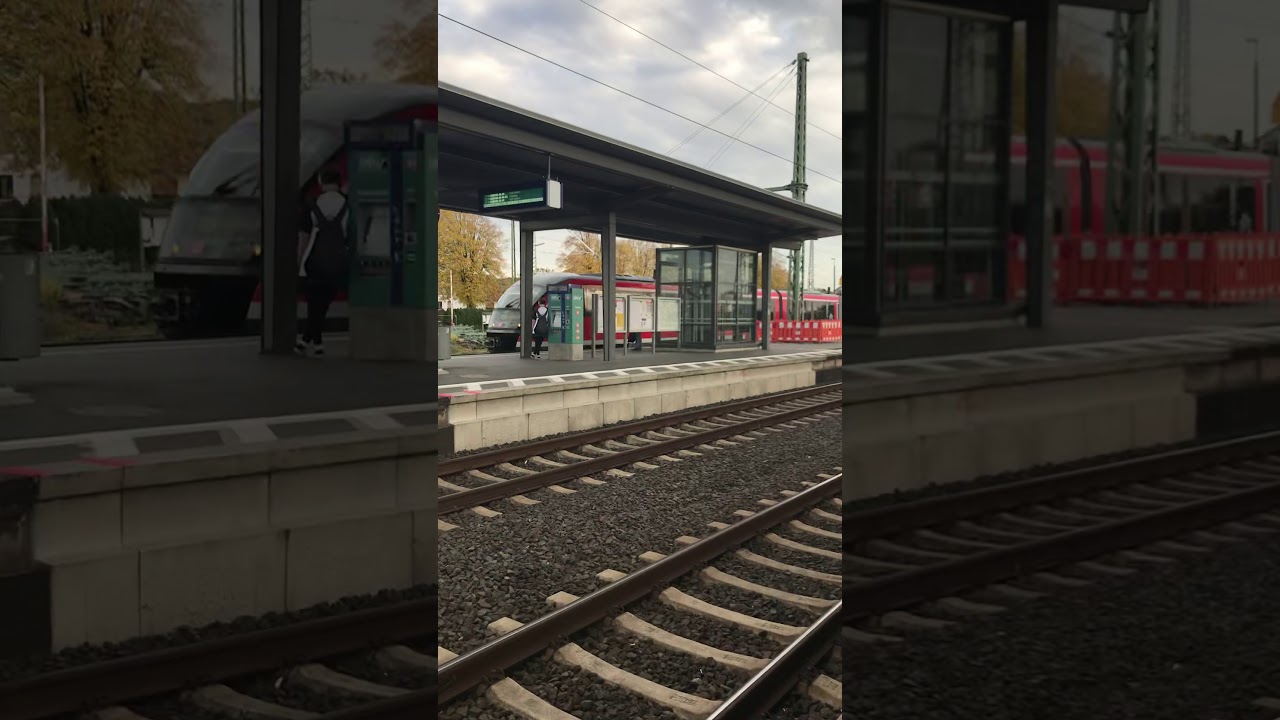 RB 34 nach Glauburg-Stockheim fährt in Bad Vilbel ein - YouTube