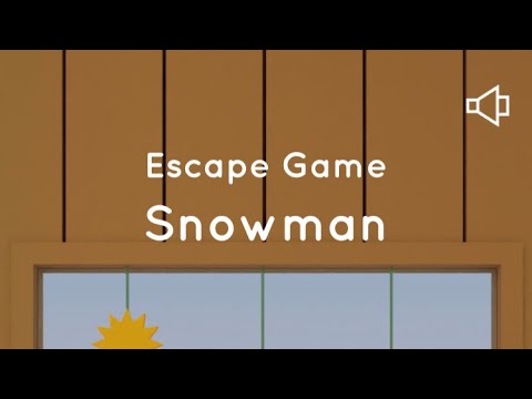 Escape Game Basic: Snowman - YouTube