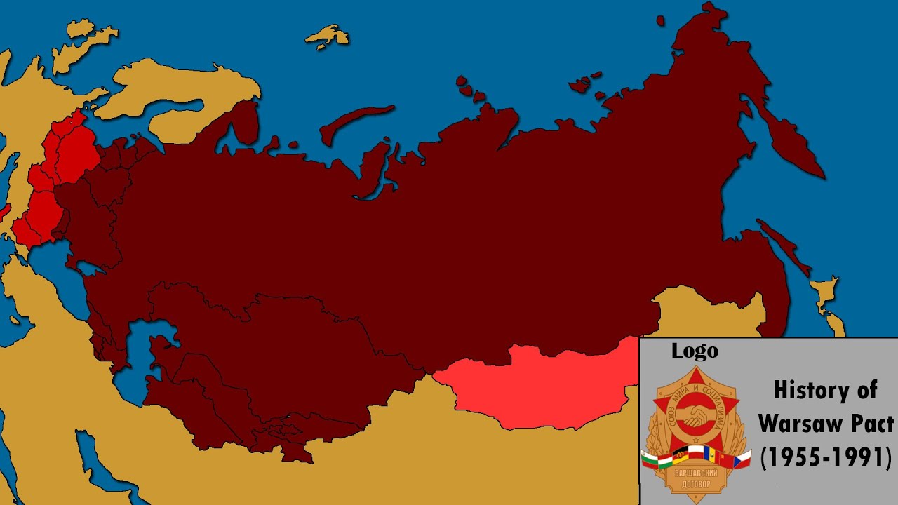 History of Warsaw Pact (1955-1991) - YouTube