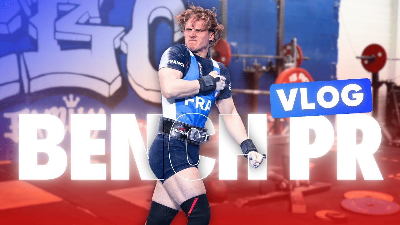 JE PR AU BENCH - VLOG ENTRAÎNEMENT - YouTube
