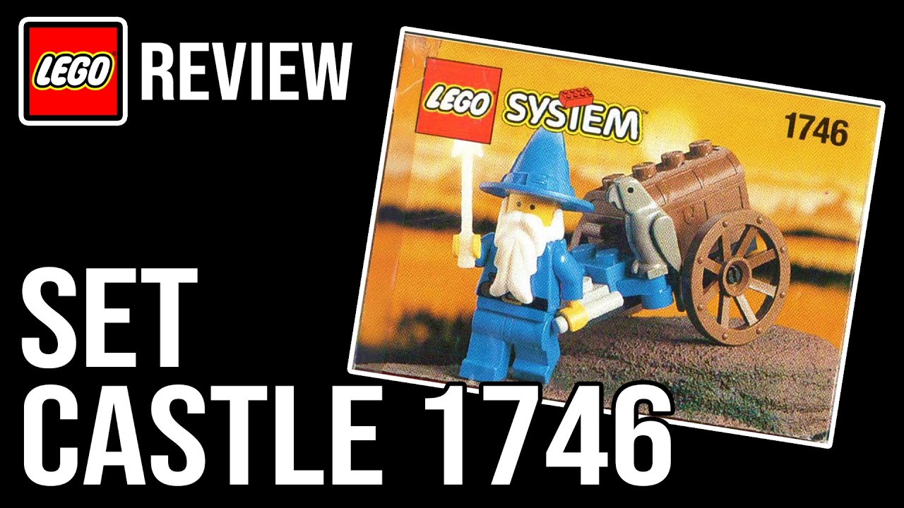 LEGO 1736 REVIEW! 1736 WIZARD'S CART - DRAGON KNIGHTS! CLASSIC CASTLE ...