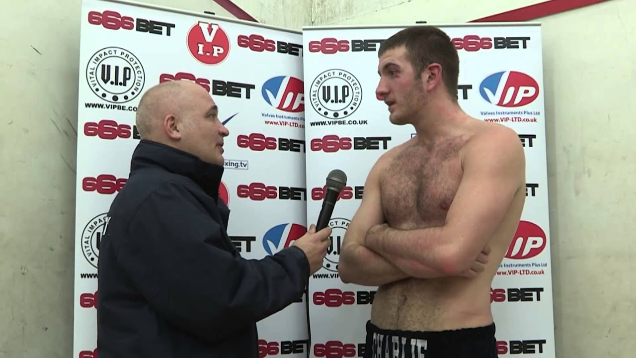 Charlie Schofield Post Fight Interview - December 2014 - YouTube