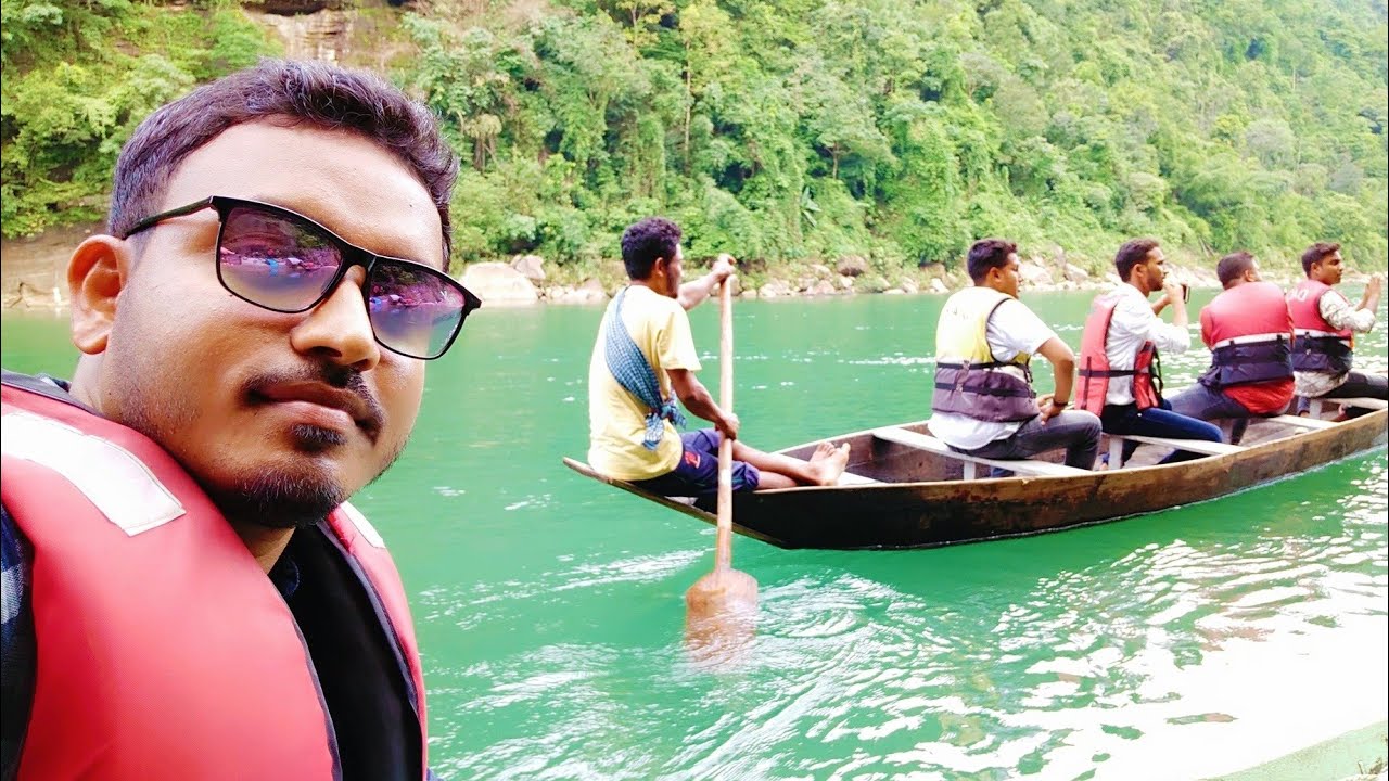 Dawki river shillong meghalaya,crystal clear river of india - YouTube