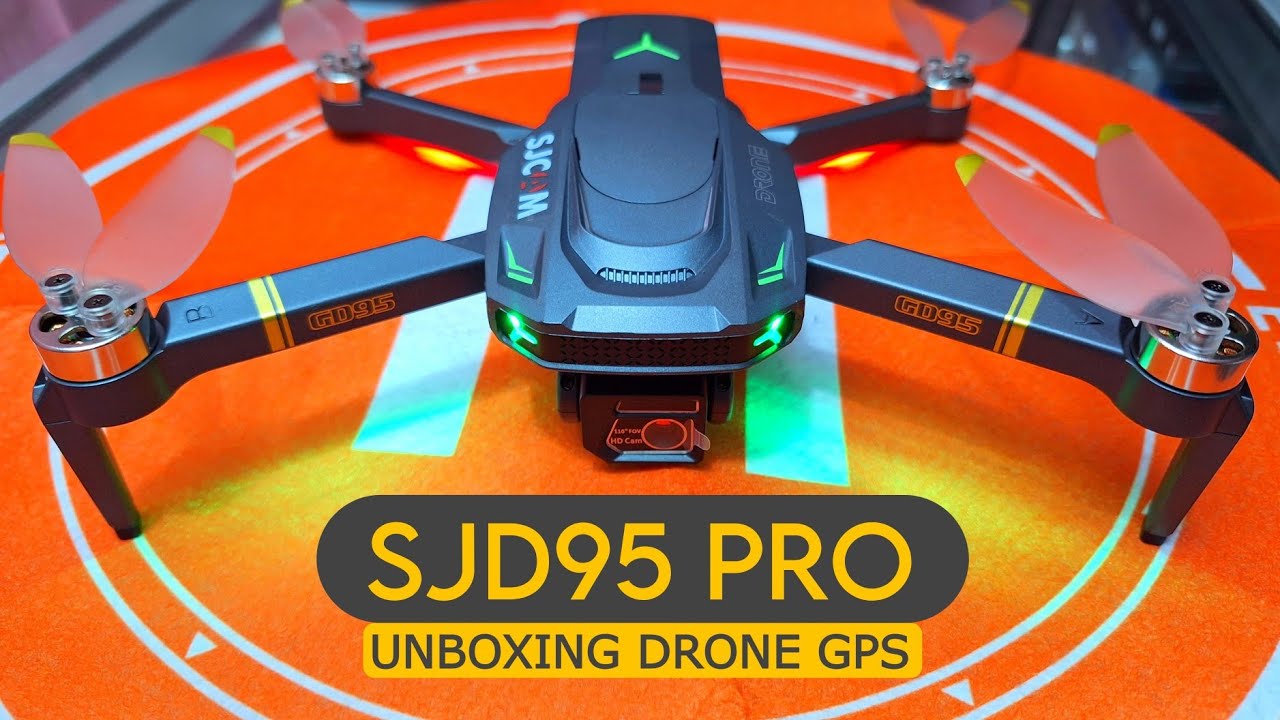 Unboxing Drone SJD95 GPS - YouTube