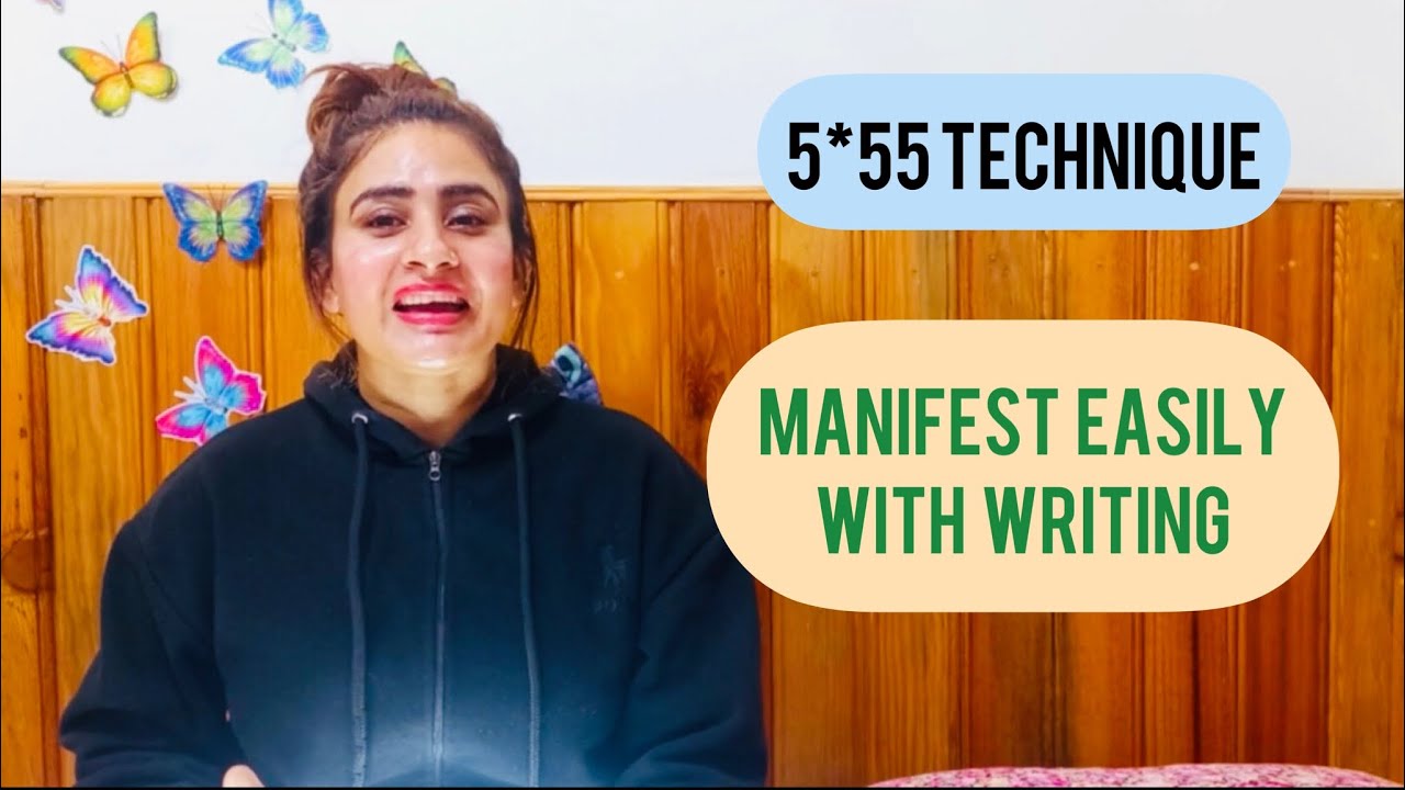 555 Technique /Manifest Easily By Writing//Law Of Attraction//Sandhya Dahal - YouTube