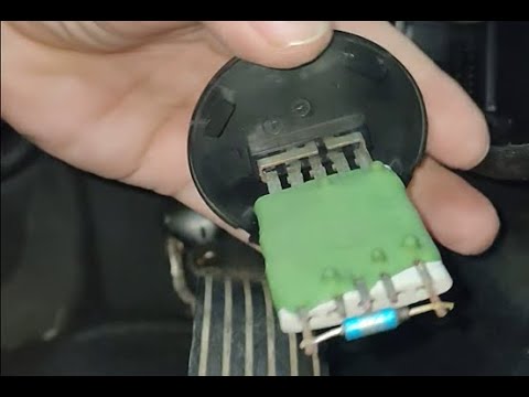 Changer résistance chauffage CITROËN C3 II 1.4 HDI. - YouTube