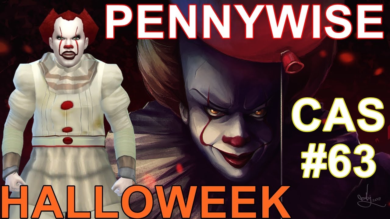 [Halloweek] IT: A coisa/Pennywise - The sims 4 (CAS) #63 - YouTube