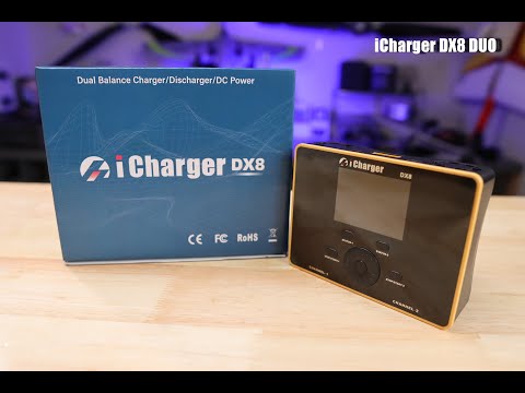 New iCharger DX8 Duo - YouTube