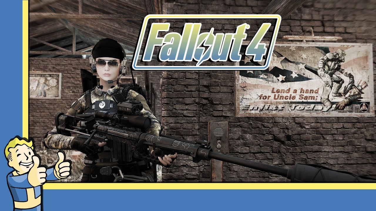 Fallout 4 in 2022 - Escape from Boston - CheyTac M200 Intervention ...