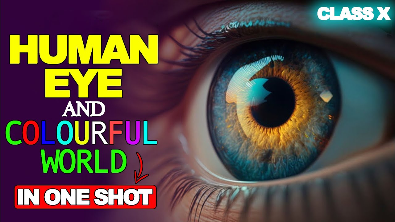 Human Eye and Colourful World -One Shot🔥| Class 10 Boards| Full Chapter ...