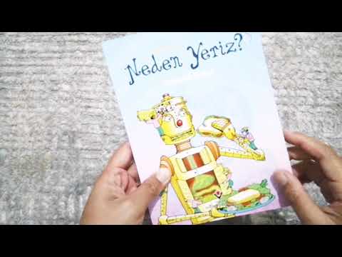 İlk Okuma Kitap - Neden Yeriz TÜBİTAK | Why do we eat  USBORNE Beginners