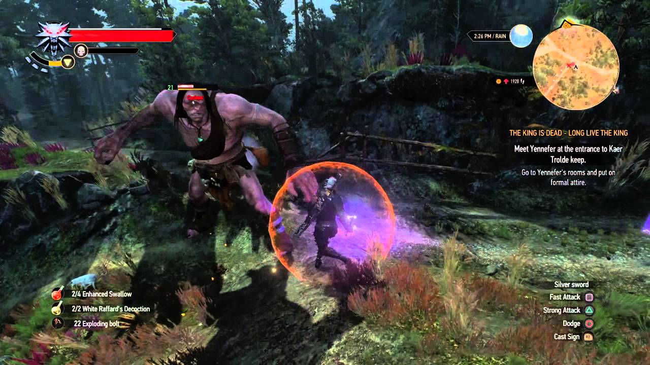 The Witcher 3: Wild Hunt: Cyclops - YouTube