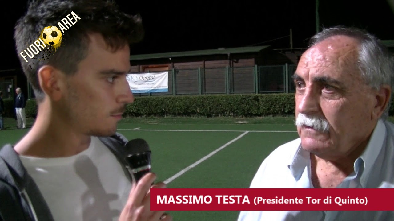 Finale Memorial Testa 2017, le parole di Massimo Testa - YouTube