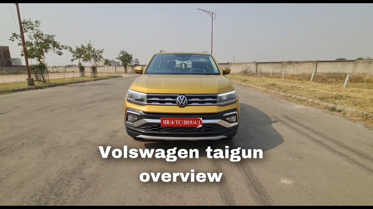 Volkswagen Taigun 1.5l automatic top model - YouTube
