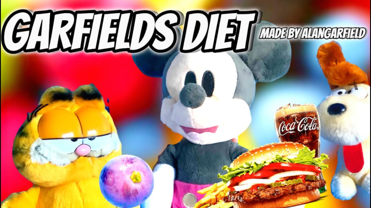 Garfield Plush: Garfield's Diet - YouTube