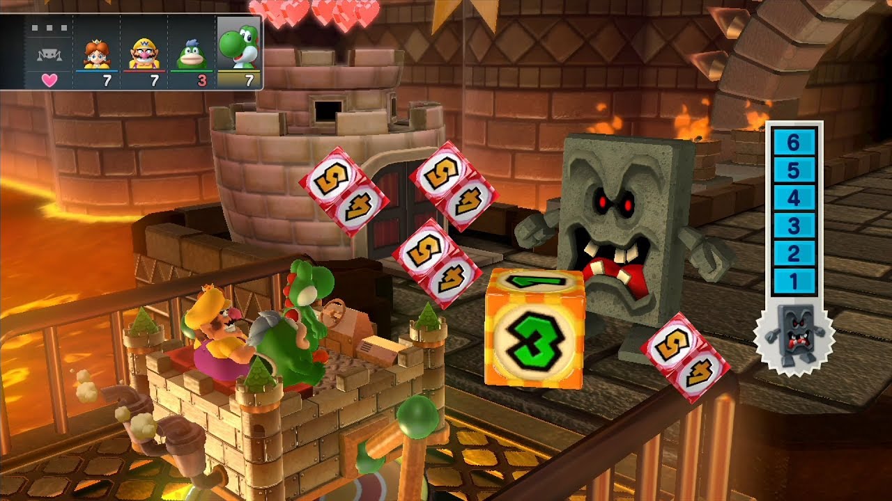 Mario Party 10 Play as Team Mario (Chaos Castle - Team Mario) #8 MARIO ...