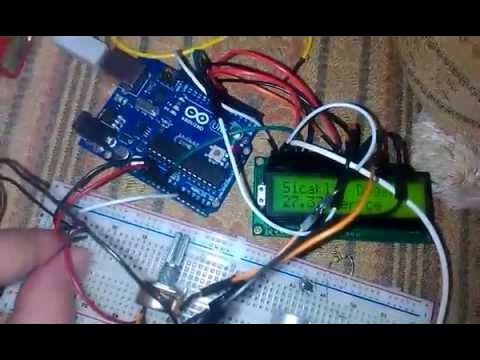 Arduino Tutorial - LM35,LM016 LCD Termometre Uygulaması (Termometer Project) - YouTube