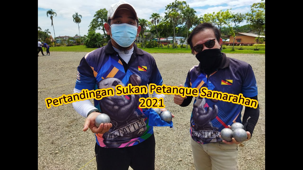 Pertandingan Sukan Petanque Samarahan - YouTube