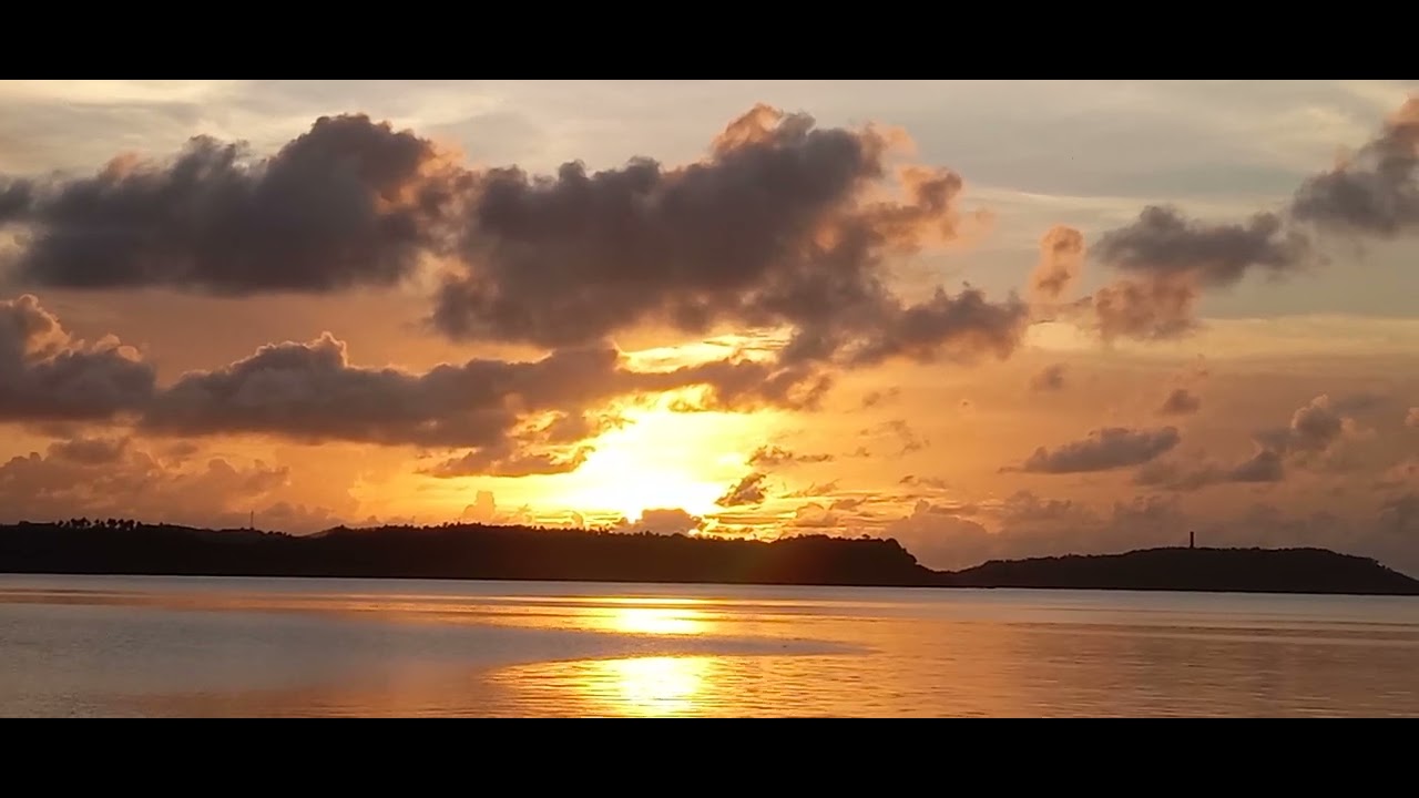 Golden Sunset at Mambulao Bay | Breathtaking View of Jose Panganiban ...
