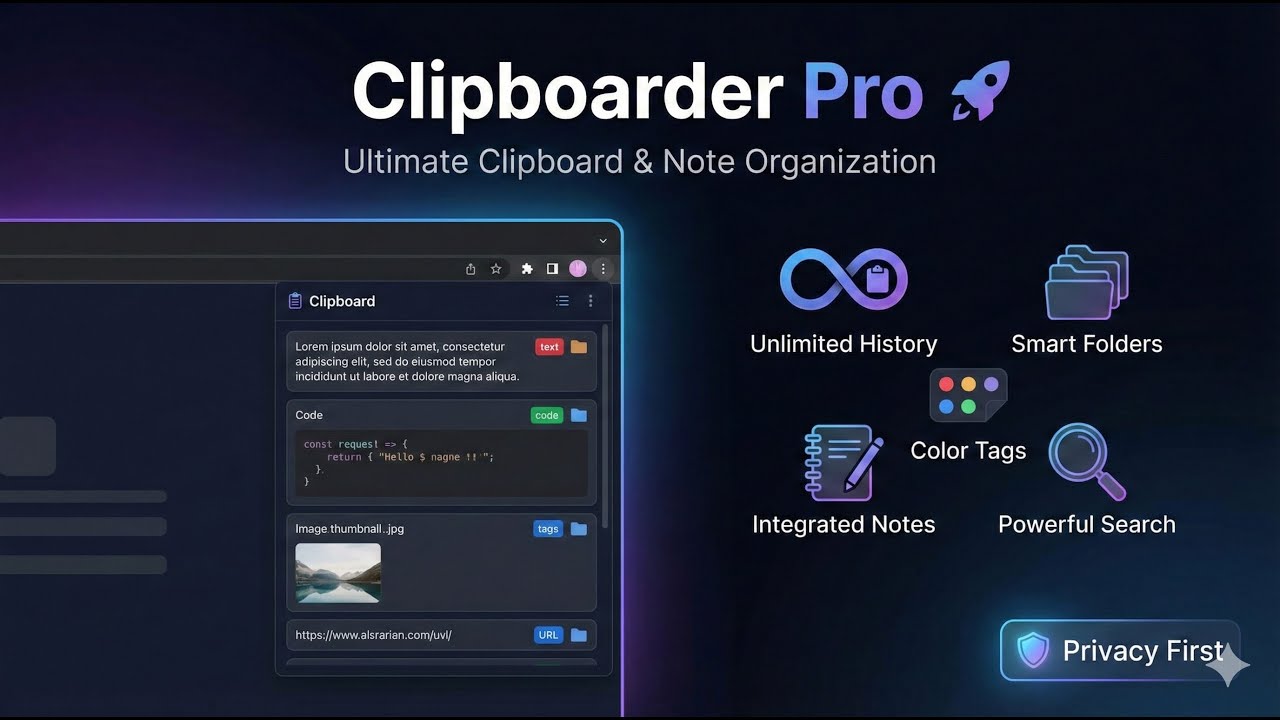 The Best Chrome Extension for Note Taking, Unlimited Clipboard for ...