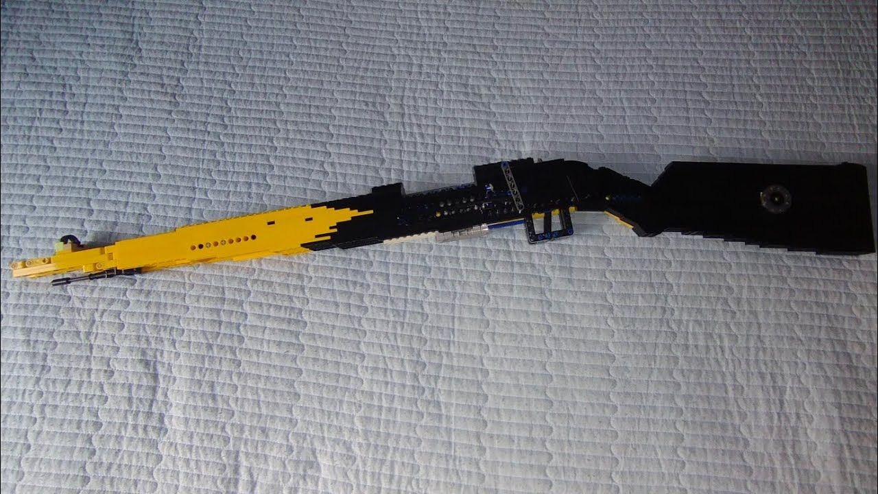 Lego working Kar98k - YouTube