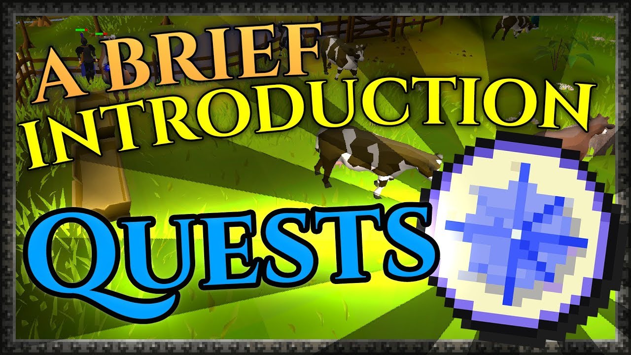 Quests 101 - A Noob's Guide to Old School RuneScape - YouTube