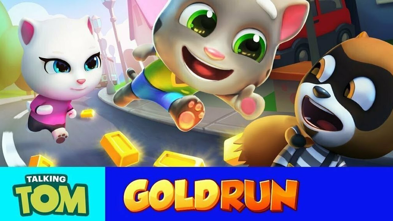 TALKING TOM GOLD RUN ANDROID 🏁 New Racing Contest 🏁 2020|kids game|kids ...