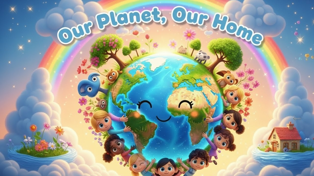 Our Planet, Our Home 🌍 | Kids Song About Caring for Earth | Enchanted ...