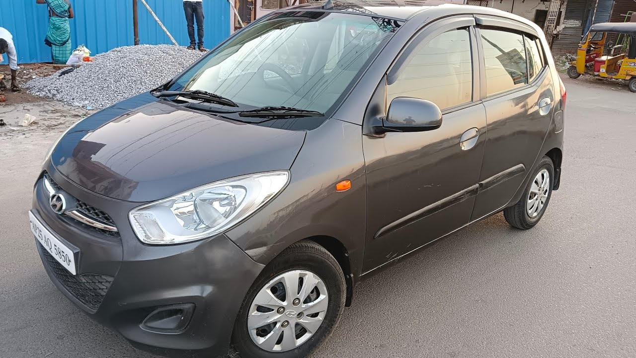 i 10 Magna Blue Drive 2013 Showroom Condition Sale in Hyderabad - YouTube