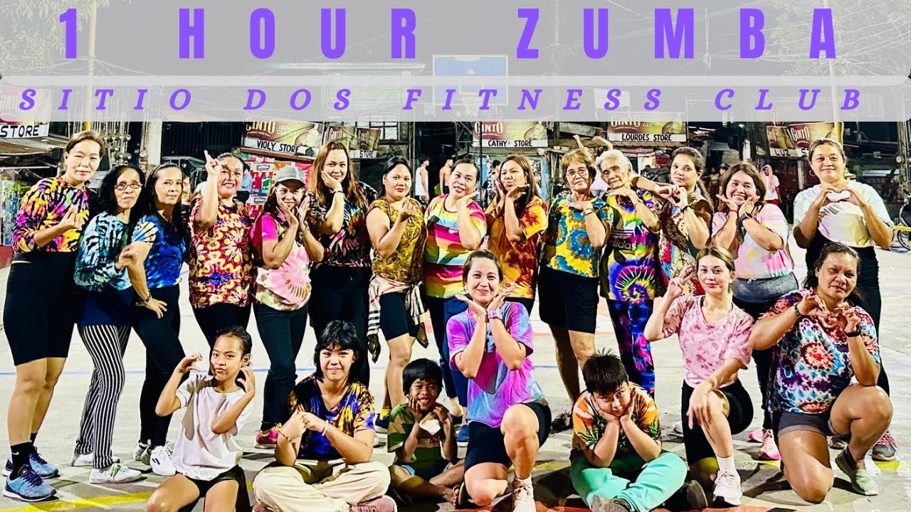 1 HOUR ZUMBA DANCE EXERCISE | SITIO DOS FITNESS CLUB | SFC | DANCE WORK ...