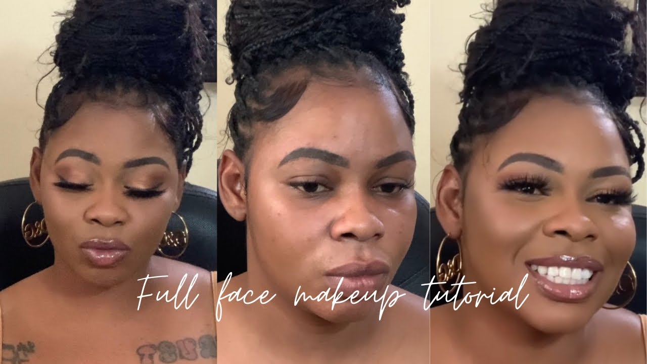 Full face / Simple makeup tutorial 🫶🏽 - YouTube