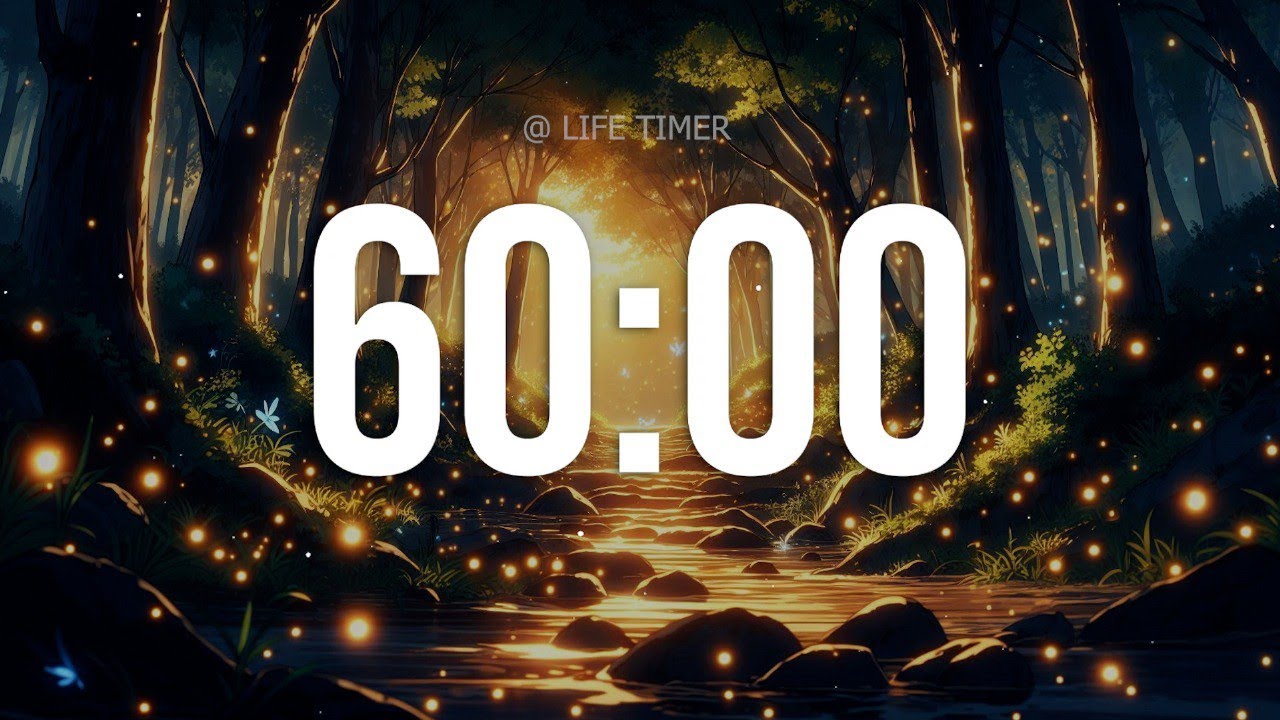 60 Minute (1Hour) Relax Timer | Mystical Forest Countdown with Music #countdown #timer - YouTube