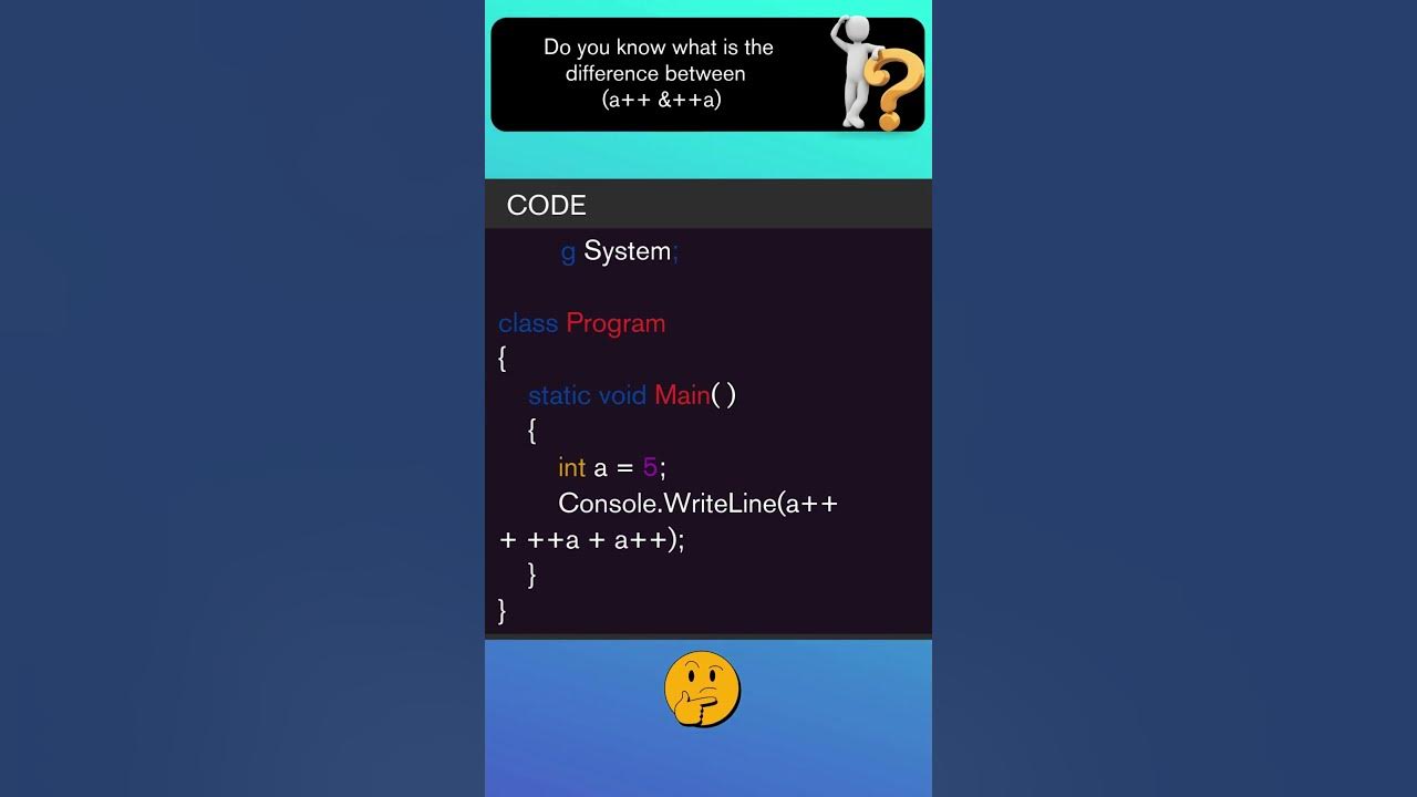C# Post-Increment and Pre-Increment Evaluation - YouTube