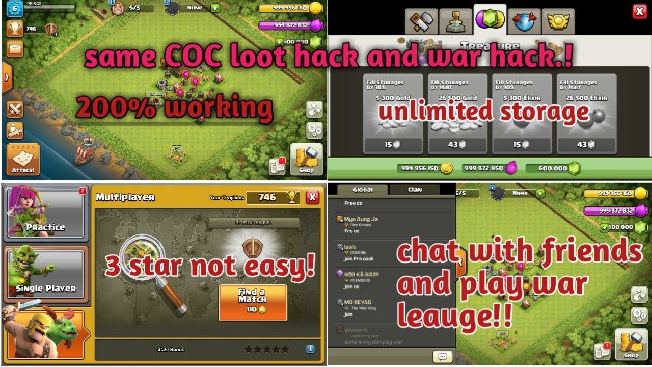 Paly COC hack base - YouTube