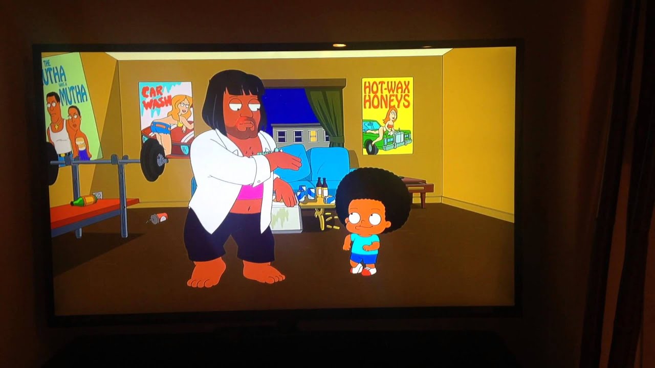 Rollo and his dad dancing the Cleveland show - YouTube