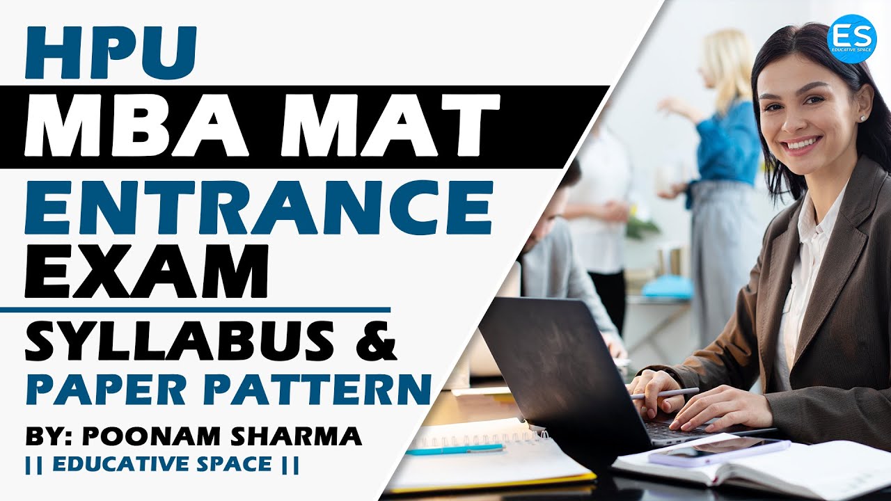 How To Prepare HPU MBA MAT Entrance Exam || Syllabus And Question Paper ...