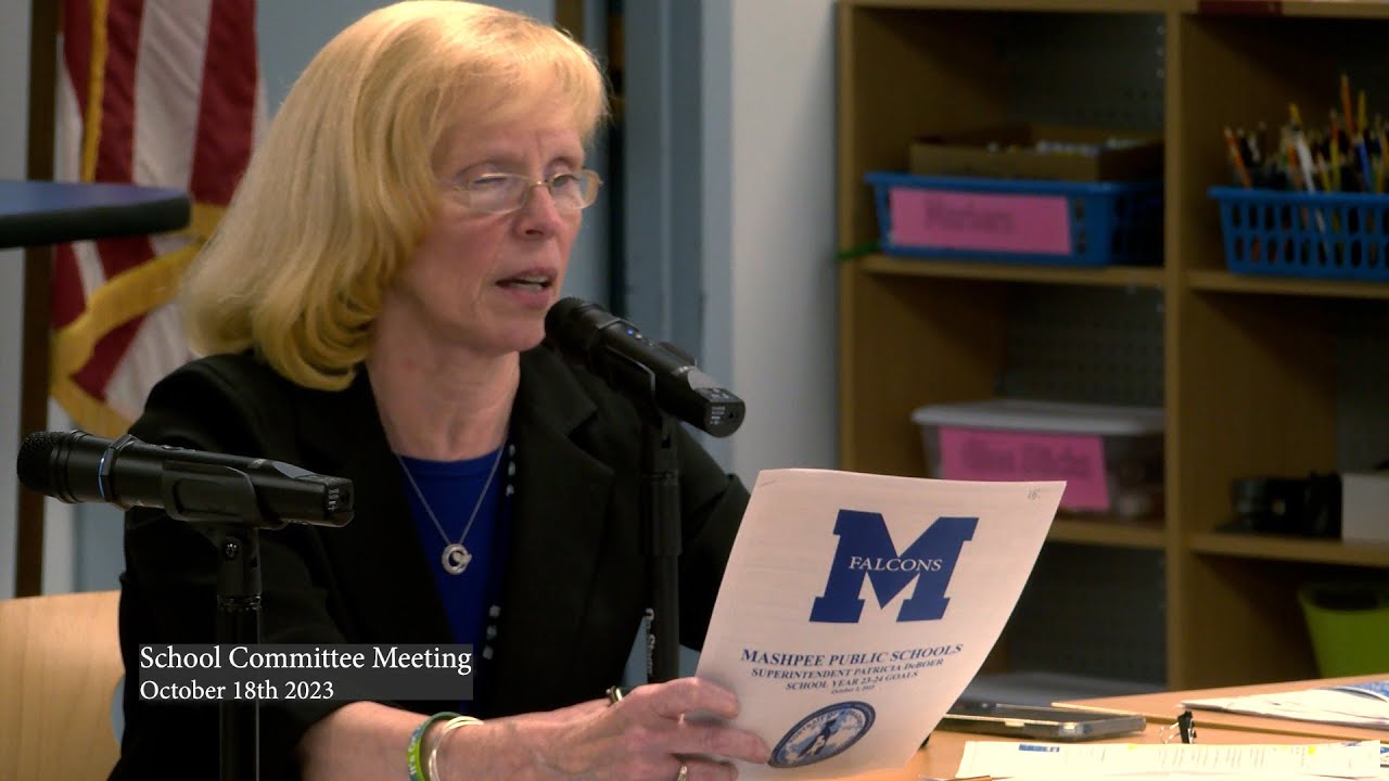 School Committee Meeting 10-18-23 - YouTube
