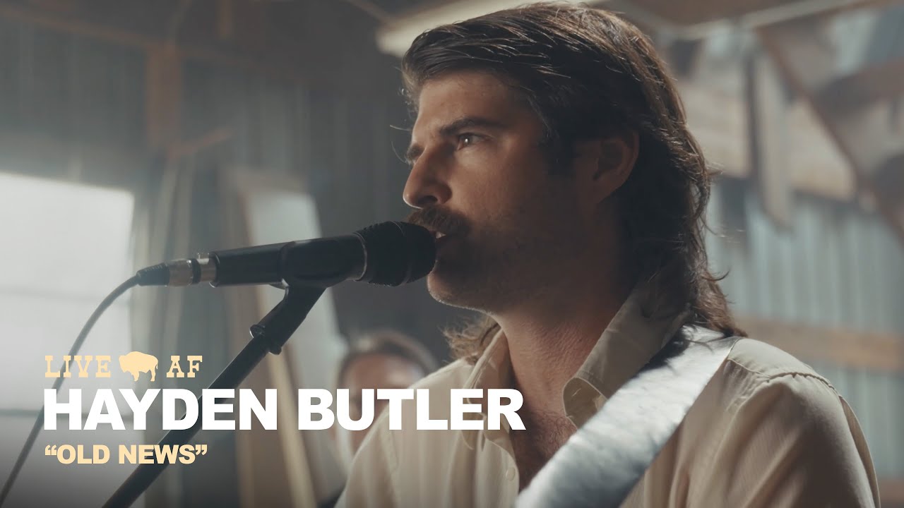 Hayden Butler | Old News | Live AF - YouTube