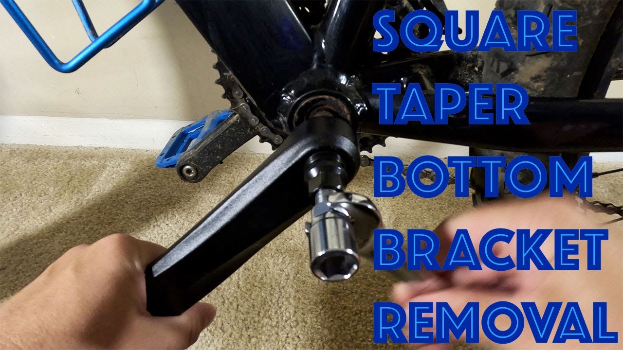Square Taper Bottom Bracket Removal - YouTube